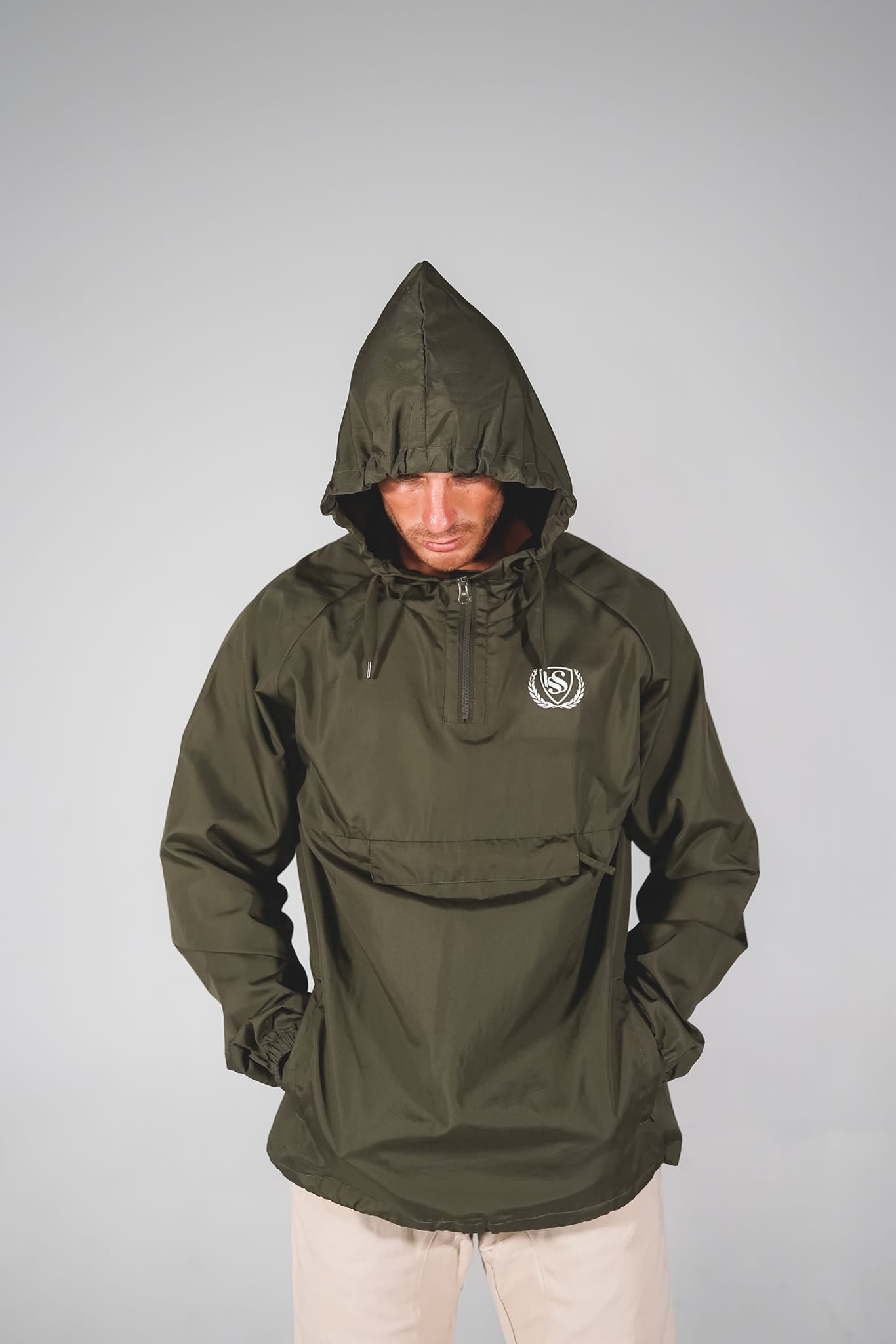 MEN'S WINDBREAKER JACKET | Zip up hooded windbreaker Sydney – Shawshank ...