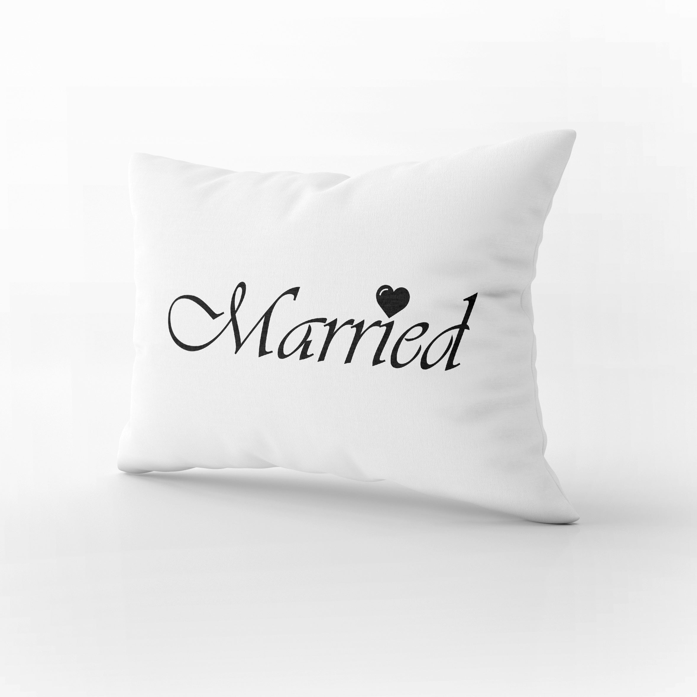 JUST MARRIED Printed Pillow Cases – Shawshank Clothing